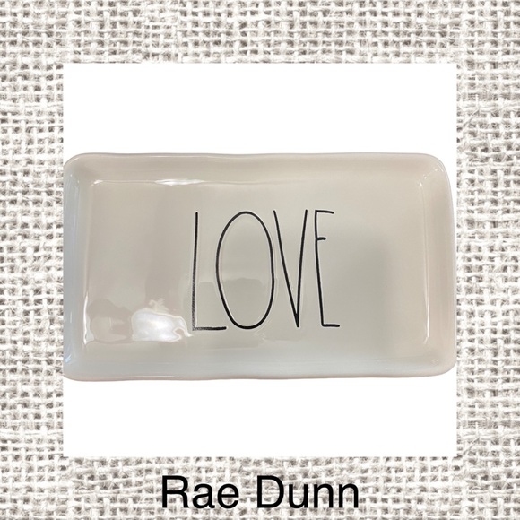 Rae Dunn | Dining | Rae Dunn Love Platter Serving Tray Dish Plate ...